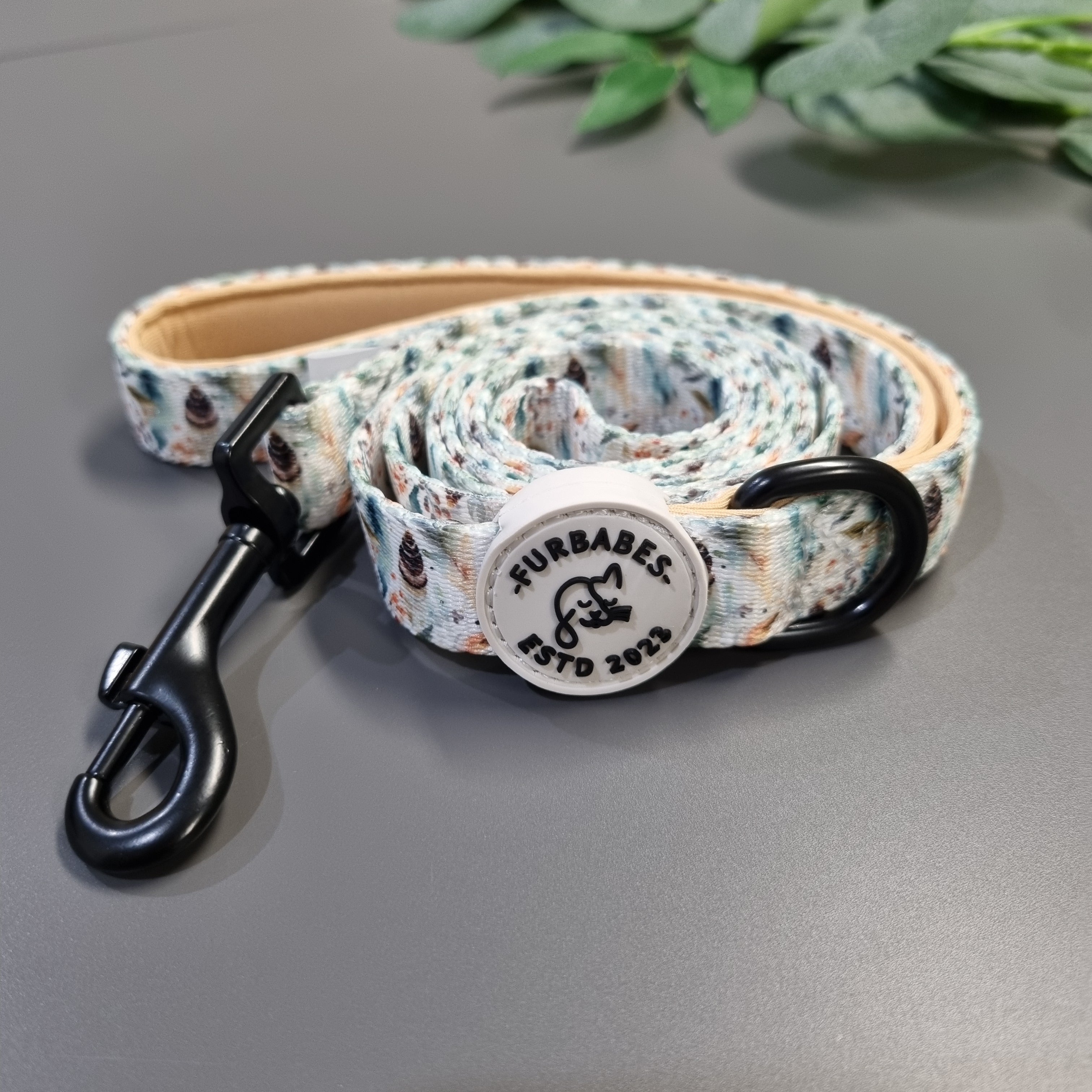 Dog Lead / Leash - BAYSIDE BOHO SAGE – FURBABES