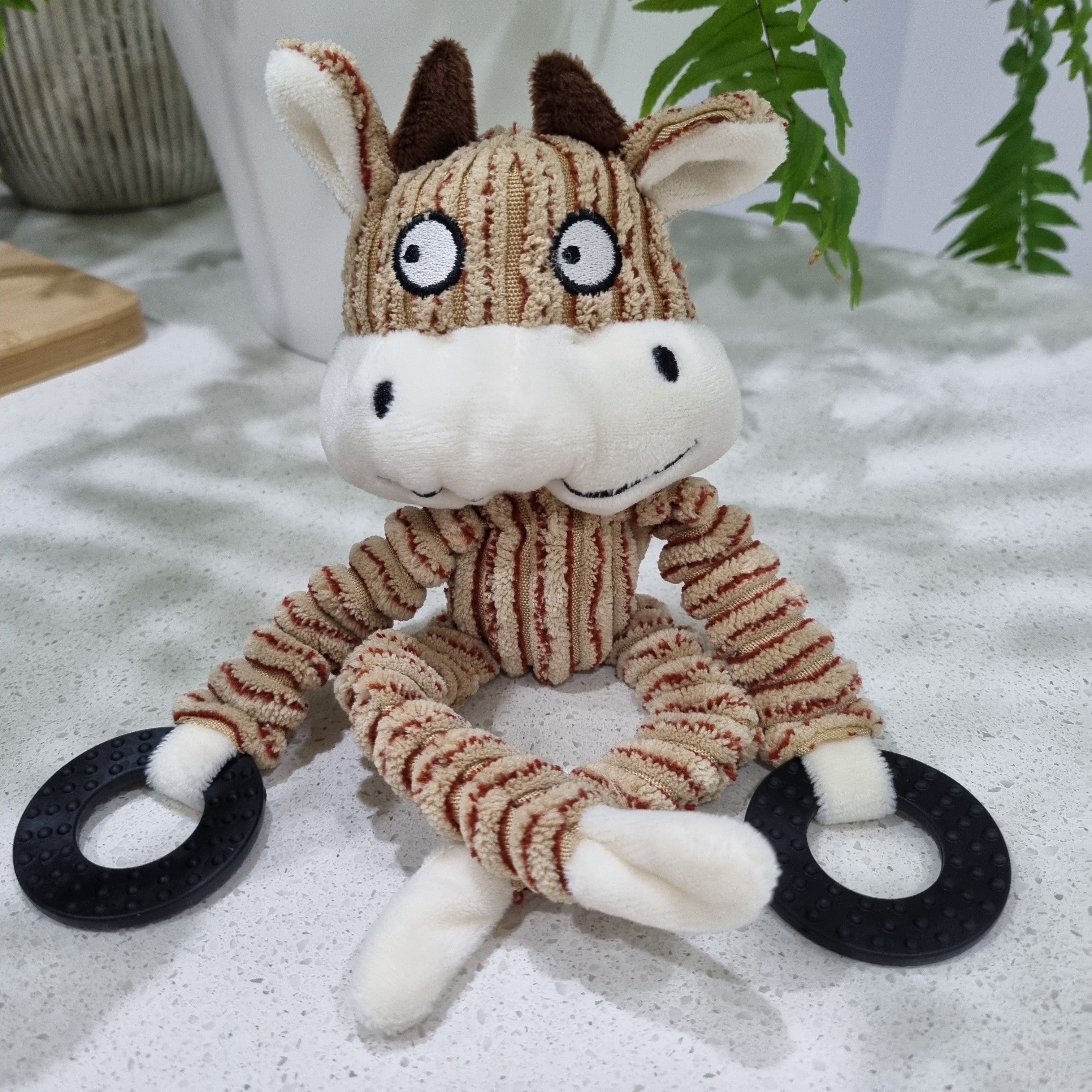 Dog Toy CASSIE the COW – FURBABES